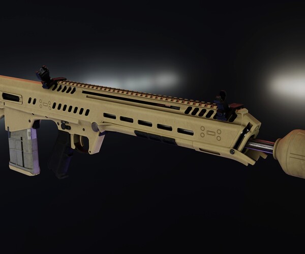 ArtStation - Beretta RM277 GD NGSW | Game Assets