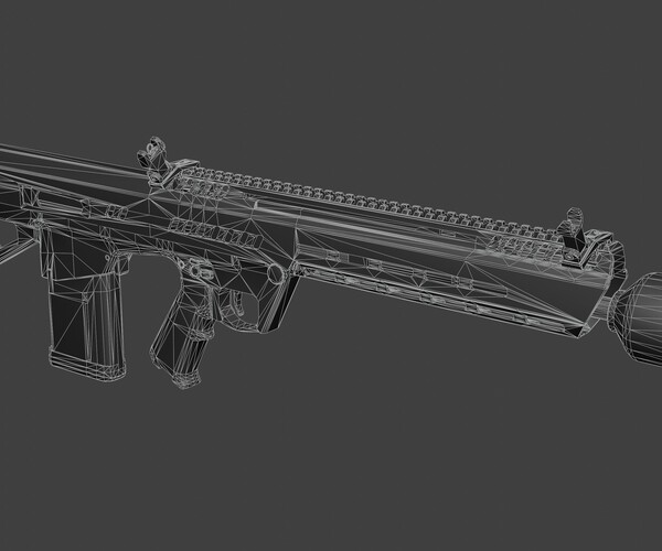 ArtStation - Beretta RM277 GD NGSW | Game Assets