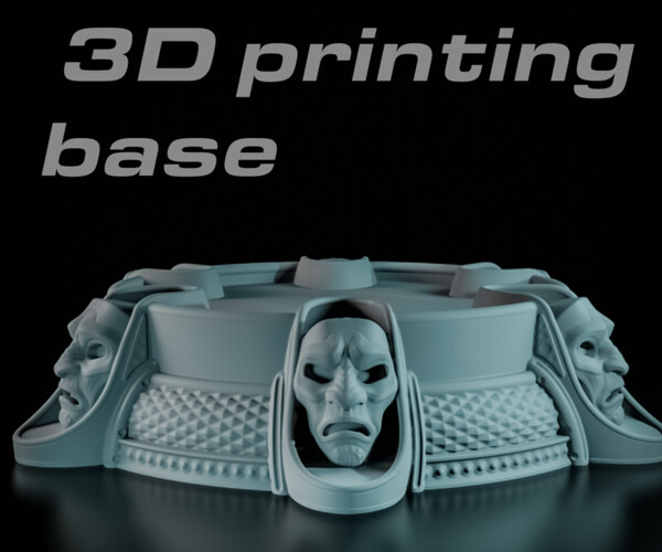 ArtStation - 3D printing Base - concept I | Resources