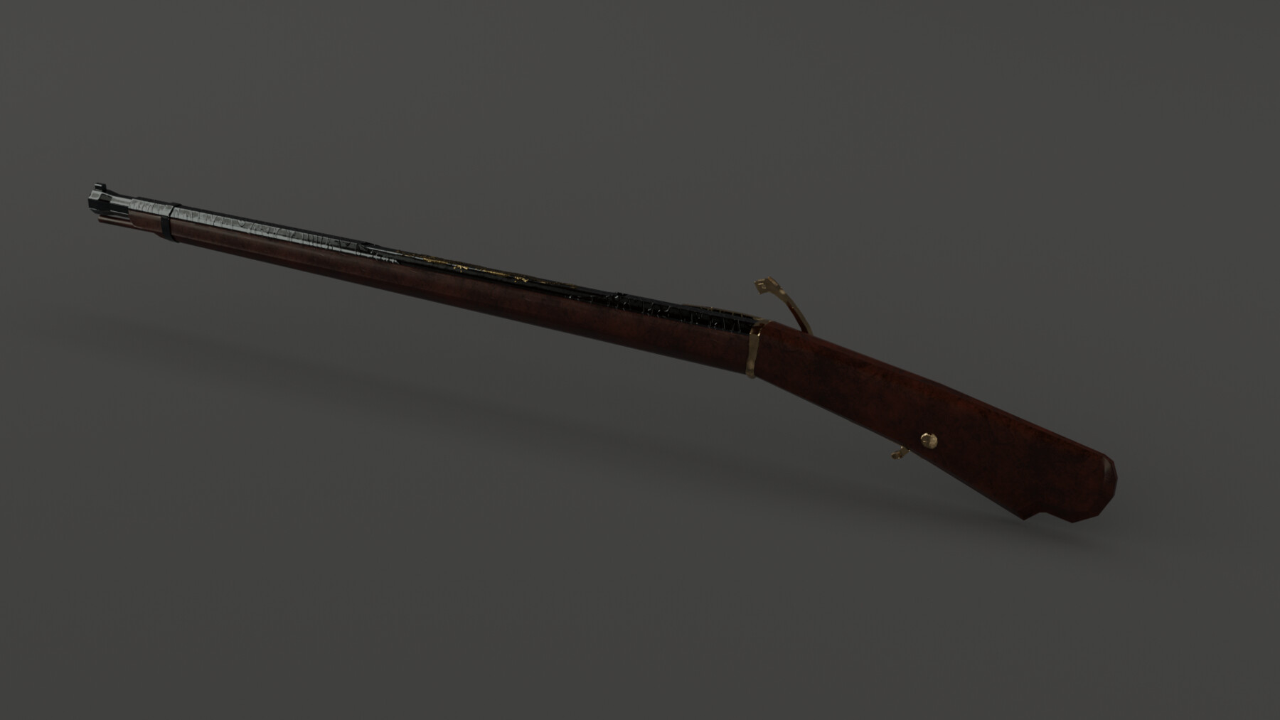 Garrett Matsuno - Japanese matchlock rifle