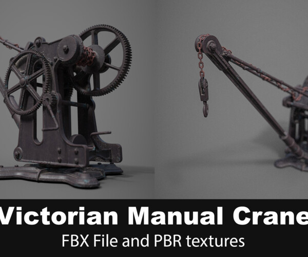 ArtStation - Victorian Manual Crane | Resources