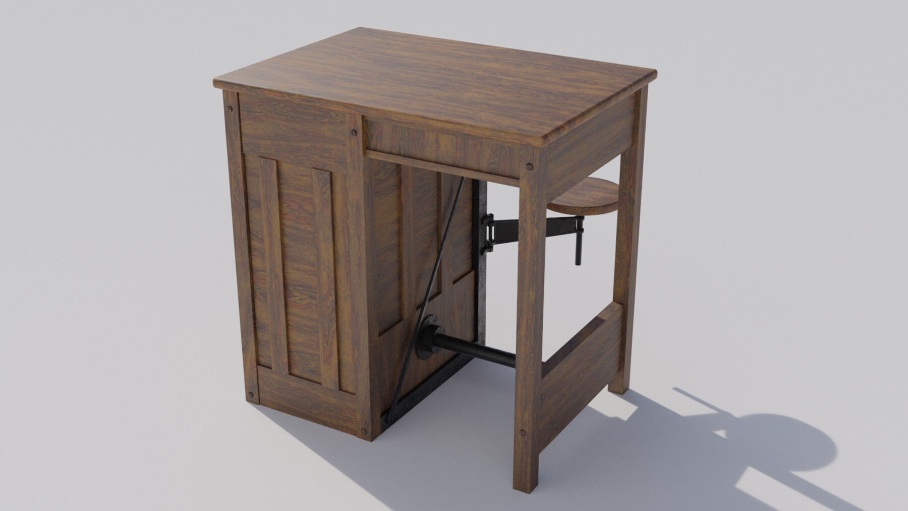 ArtStation - Antique Lab Table | Resources
