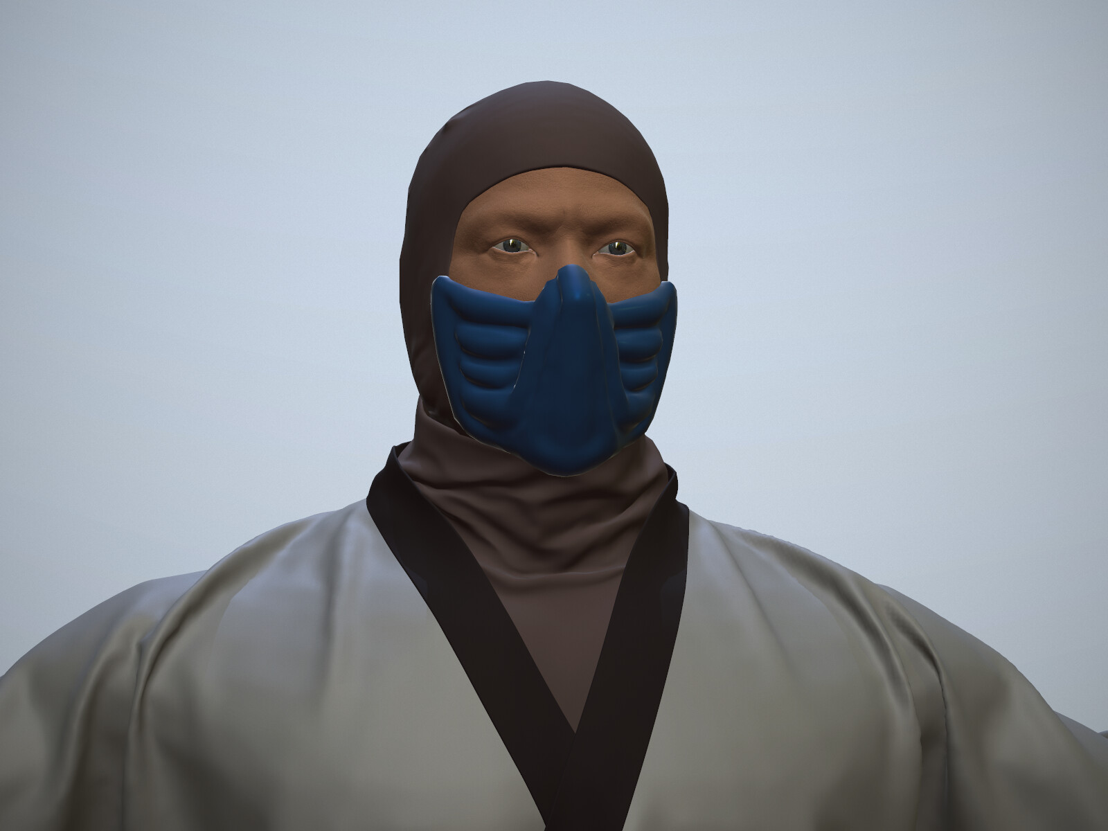 ArtStation - Ninja 01 Basemesh | Game Assets