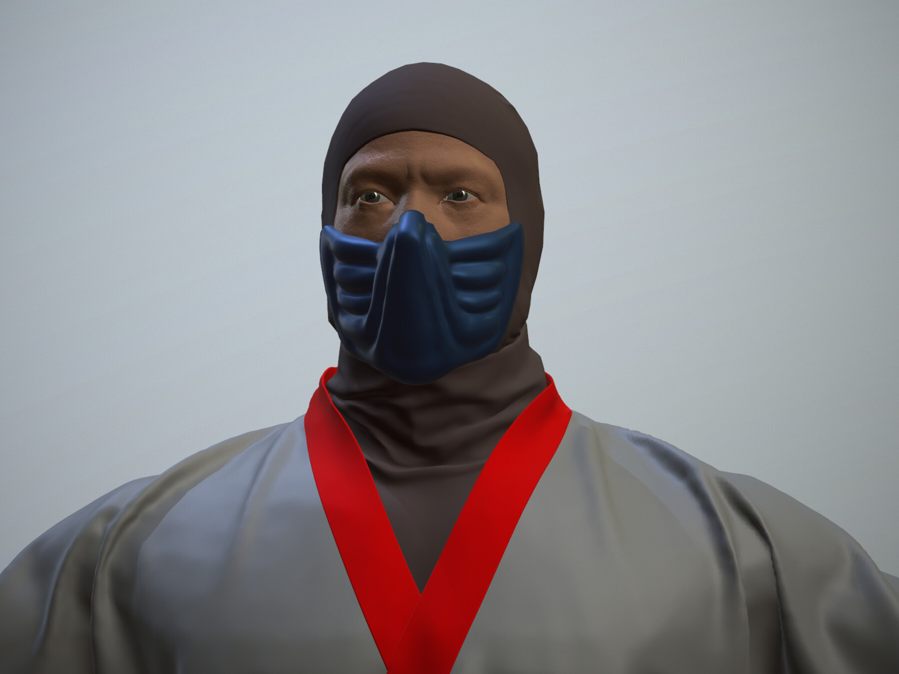 ArtStation - Ninja 01 Basemesh | Game Assets