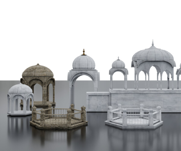 ArtStation - Cathedral Domes Asset Pack | Game Assets