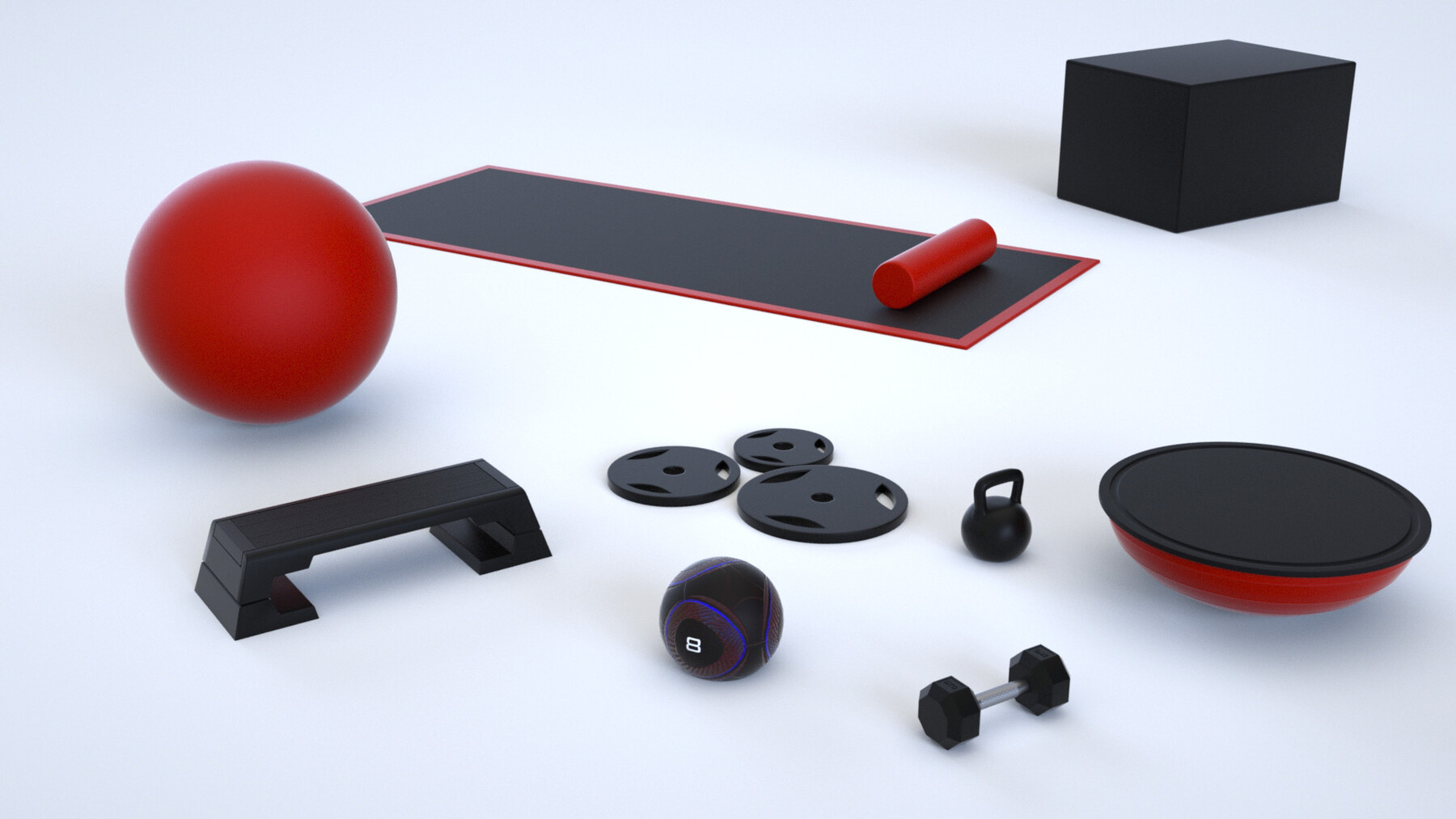 ArtStation - Massive Gym Equipment Collection | Resources