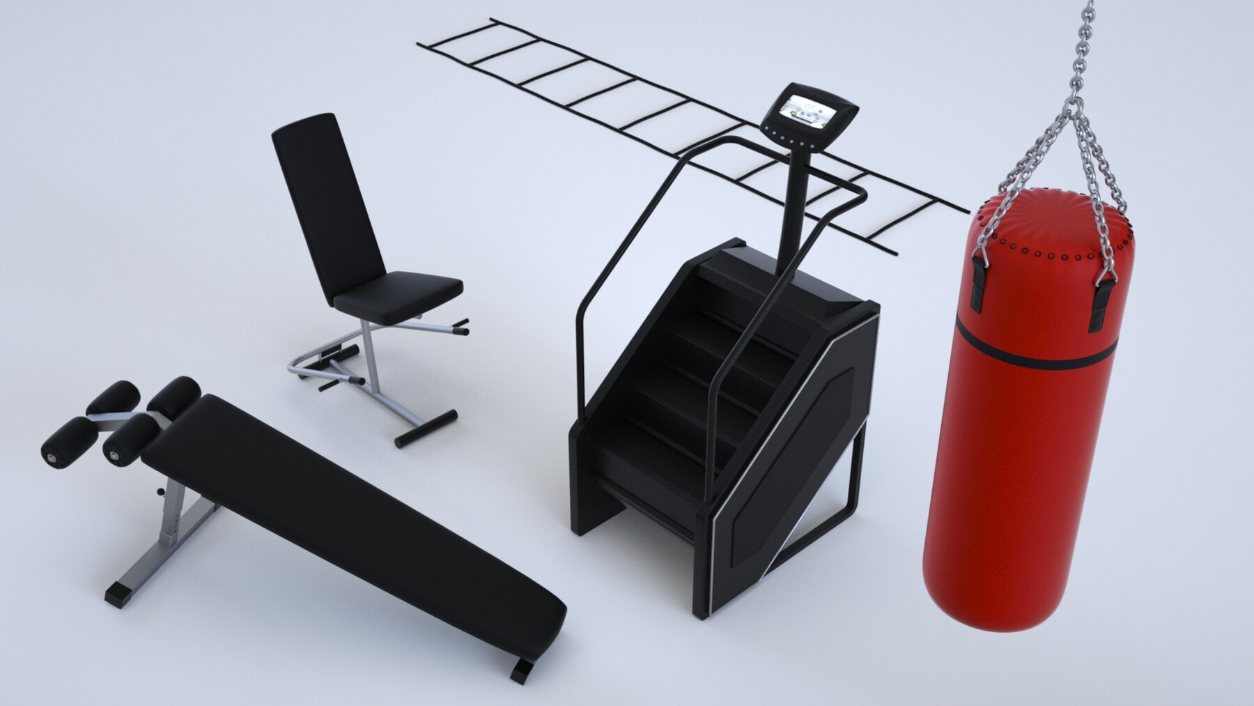 ArtStation - Massive Gym Equipment Collection | Resources