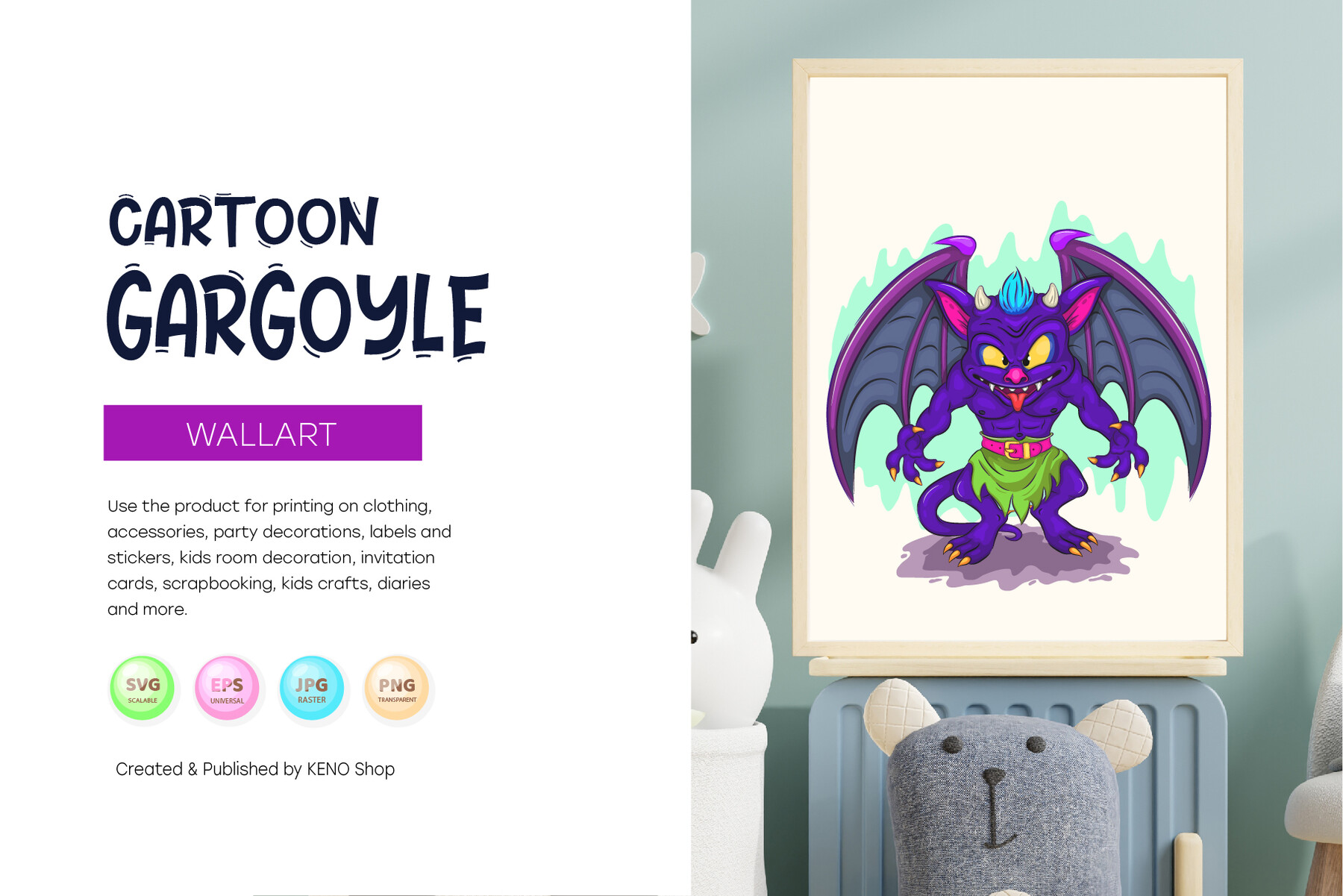 ArtStation - Cartoon gargoyle. | Artworks