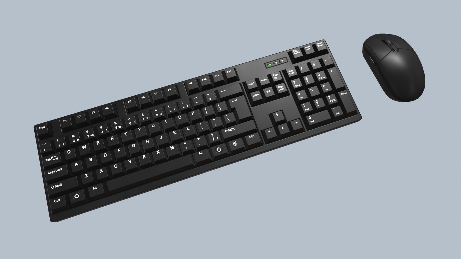 ArtStation - Computer Mouse and Keyboard | Game Assets