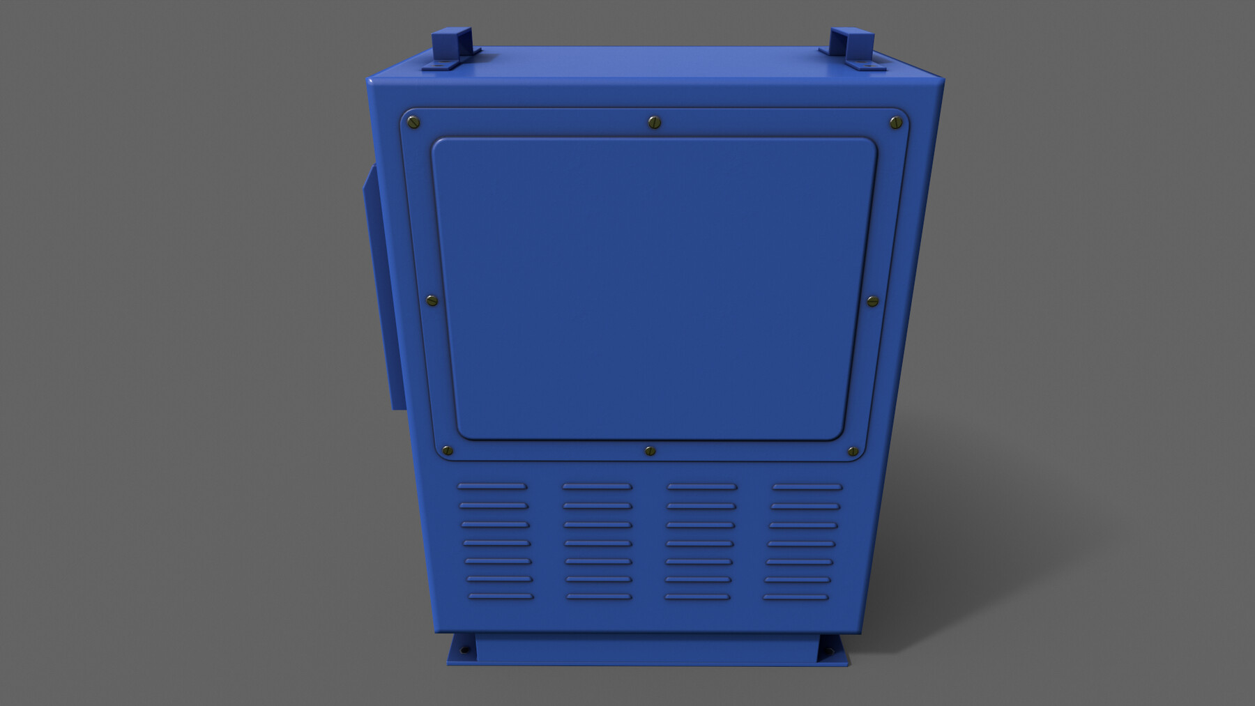 ArtStation - PBR Electric Box (Blue) Ver.3 | Game Assets