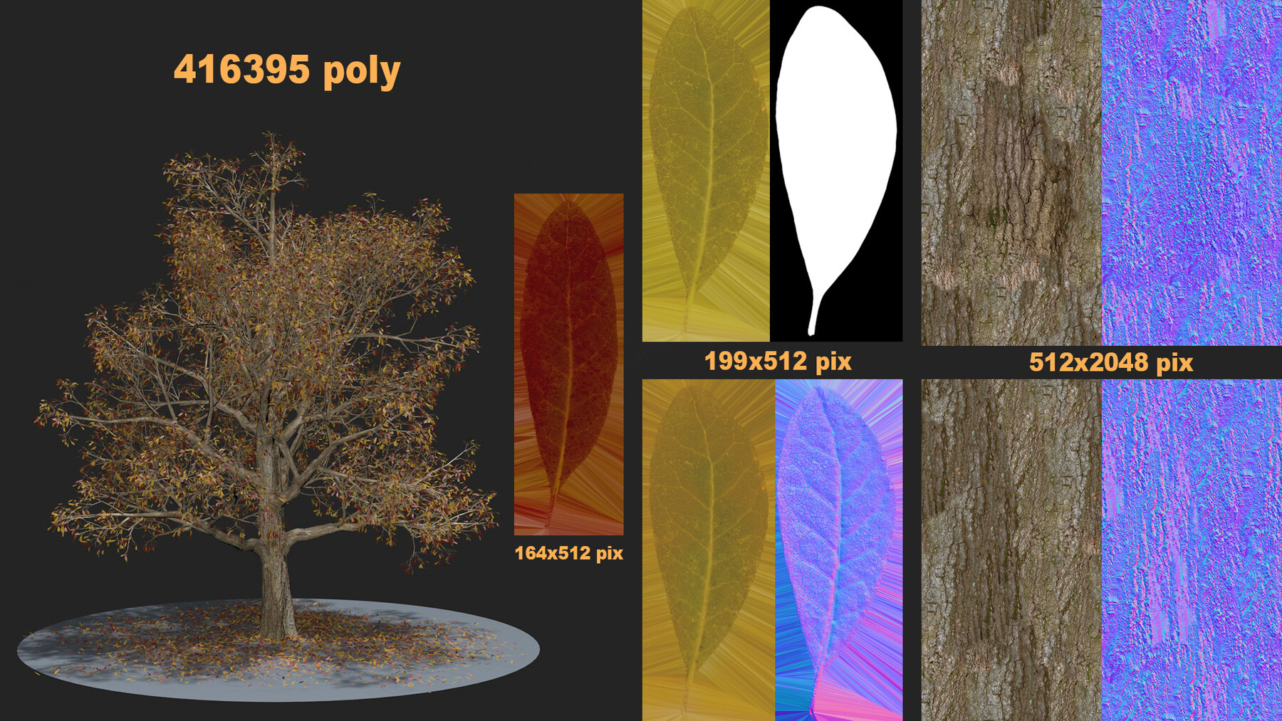 ArtStation - Autumn Tree | Resources