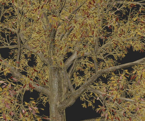 ArtStation - Autumn Tree | Resources