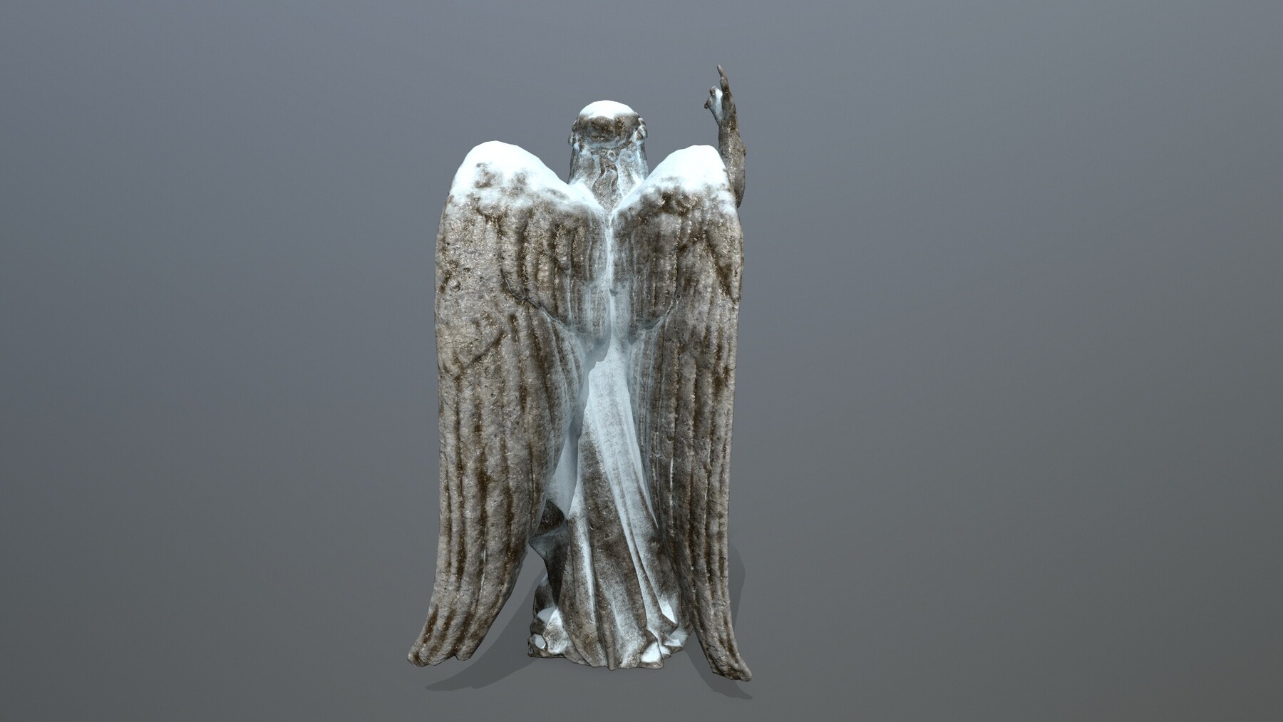 ArtStation - angel statue | Game Assets