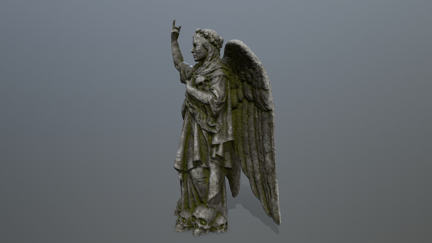ArtStation - angel statue | Game Assets