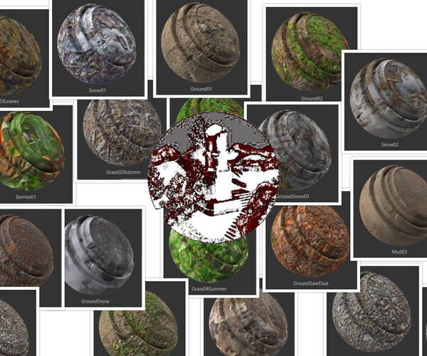 ArtStation - 40+ Tileable Photorealistic Materials for UE4 & Substance ...