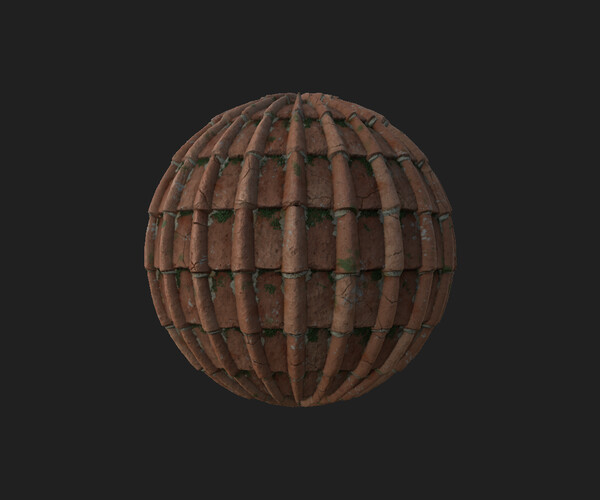 ArtStation - Roof Material 4K PBR ready | Game Assets