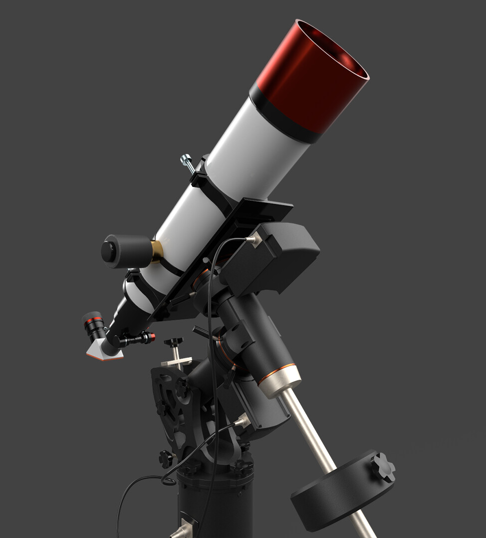 ArtStation - Game Ready Solar Telescope (Unity Prefab) | Game Assets
