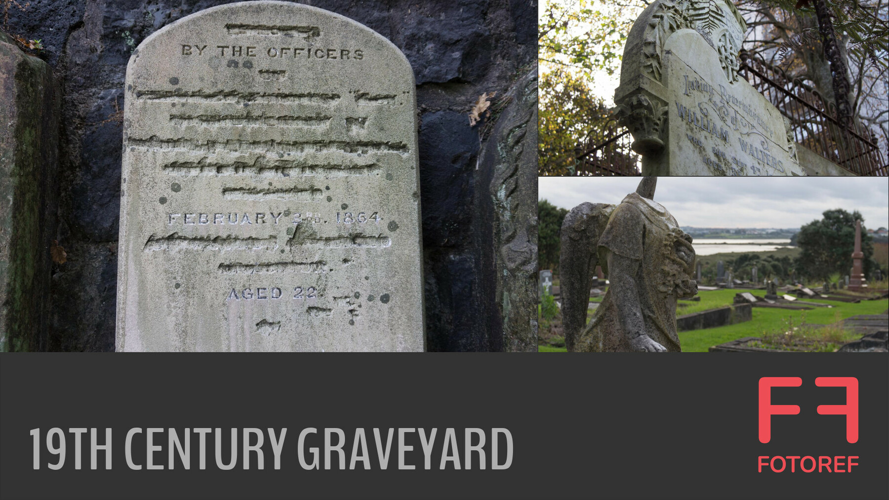 ArtStation - 430 photos of 19th Century Graveyard | Resources