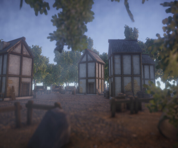 ArtStation - Medieval Village Asset Pack | Game Assets