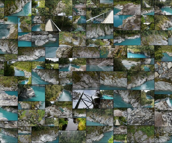 ArtStation - 206 photos of Milky Cyan River | Resources