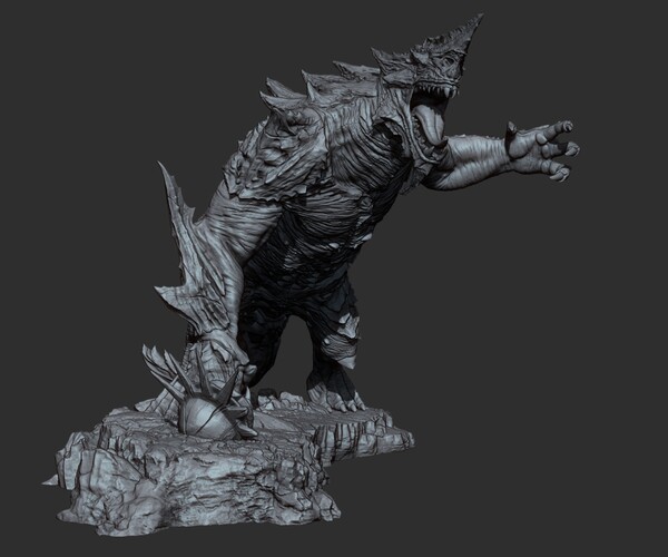 ArtStation - Onikuma 3dPrint Presuported | Resources