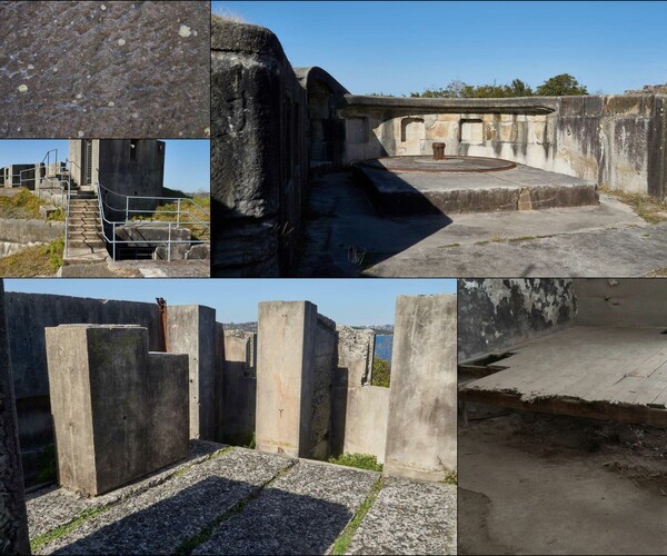 ArtStation - 515 photos of Round Concrete Fortifications | Resources