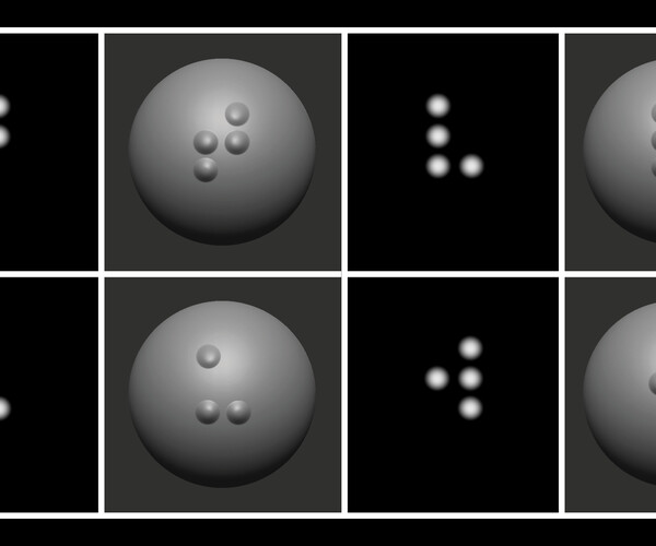ArtStation - MR78 Braille Paper Dots – 8 Points – Scientific | Brushes