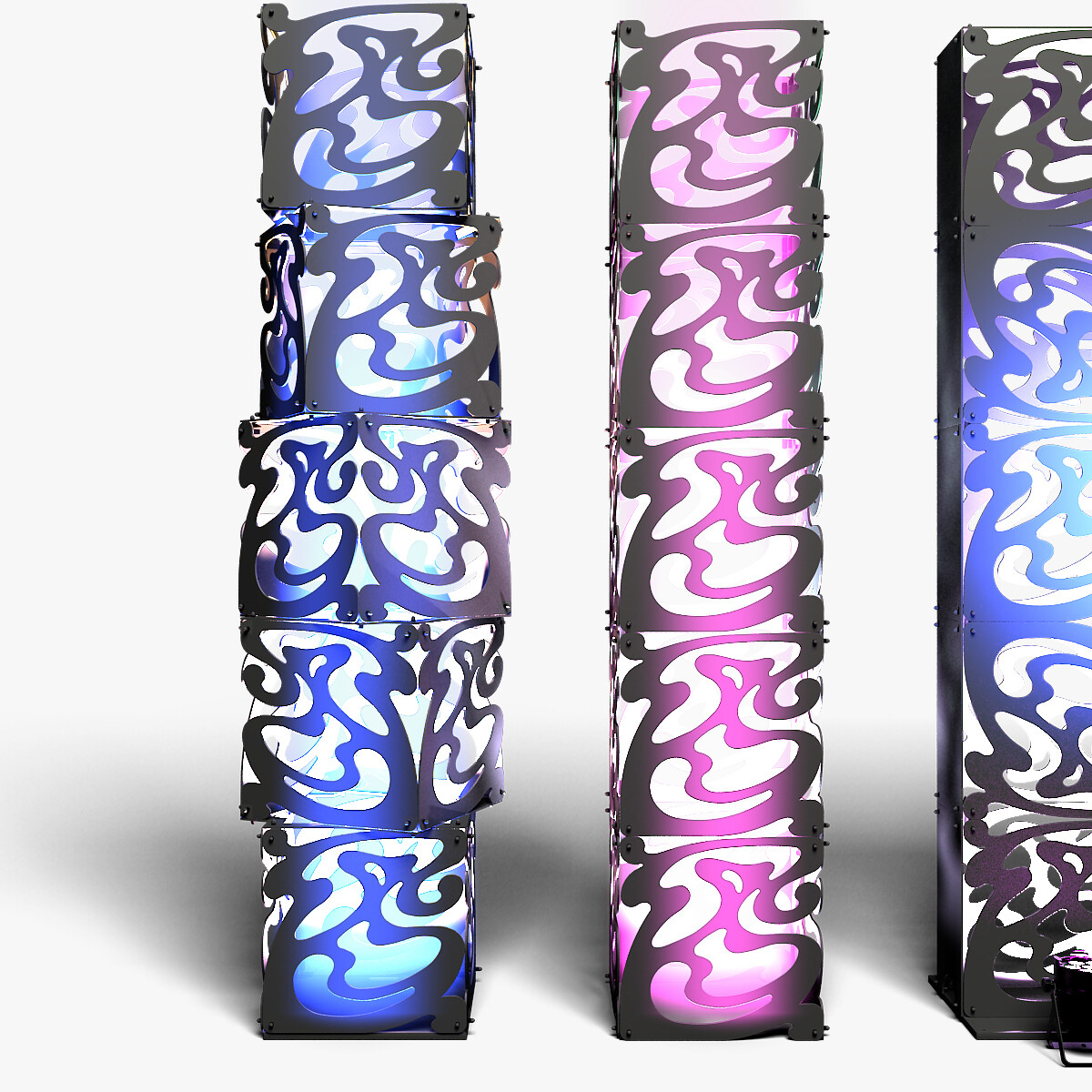 ArtStation - Stage Decor 09 - Modular Wall Column | Resources