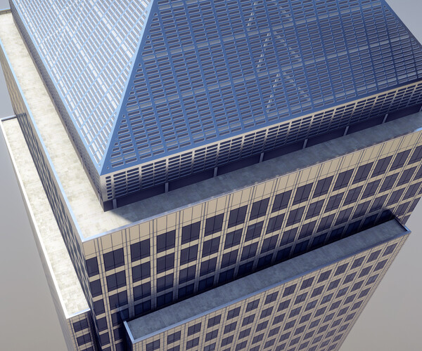 ArtStation - London One Canada Square | Game Assets