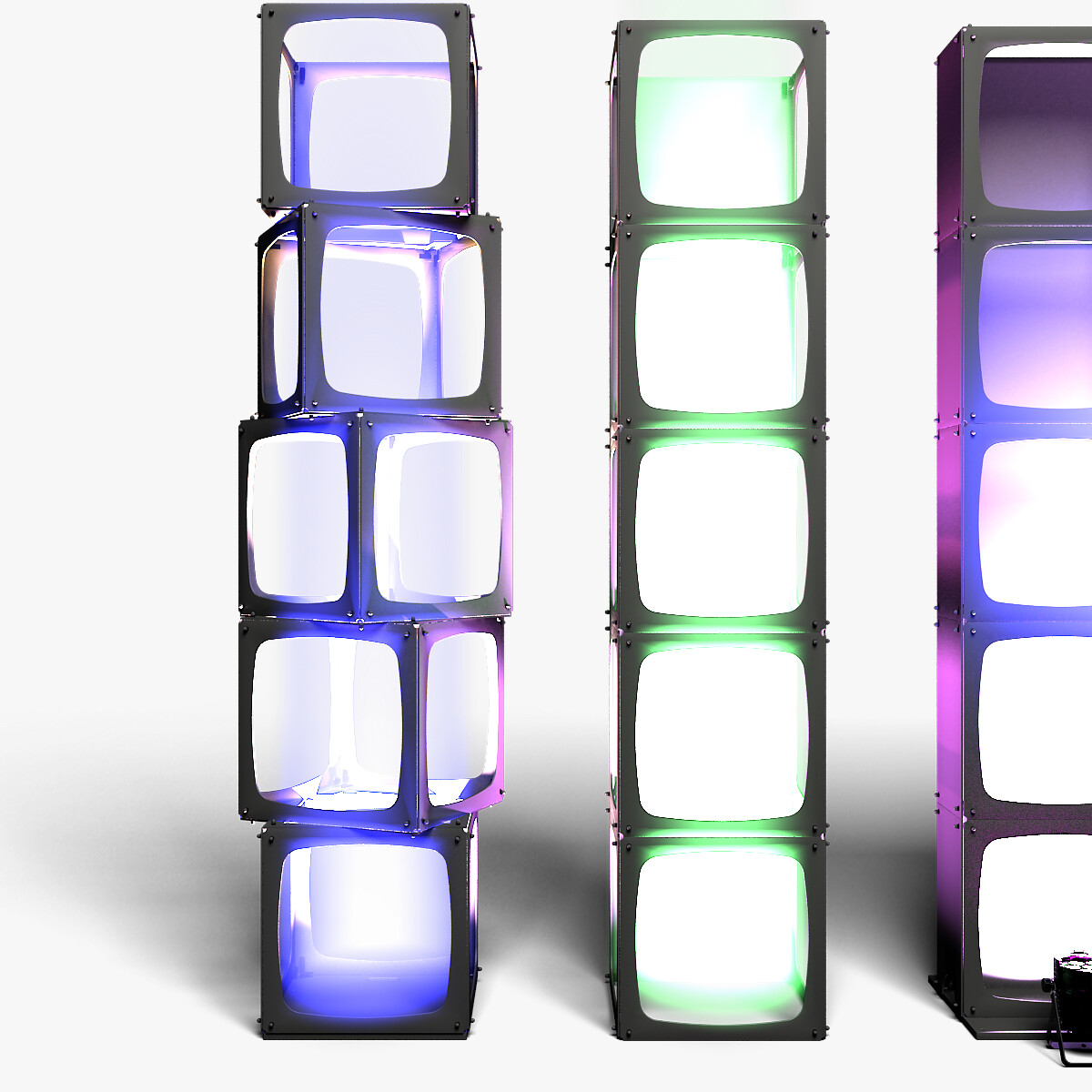 ArtStation - Stage Decor 15 - Modular Wall Column | Resources