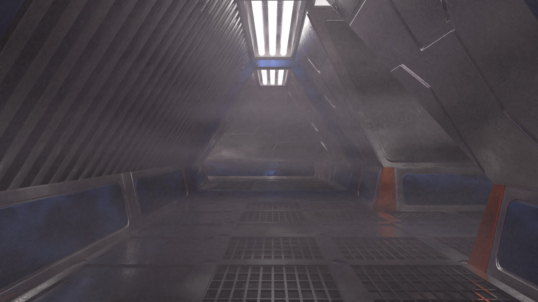 ArtStation - High-tech corridor | Resources