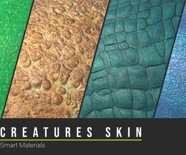 ArtStation - Creatures Skin - Smart Materials | Resources
