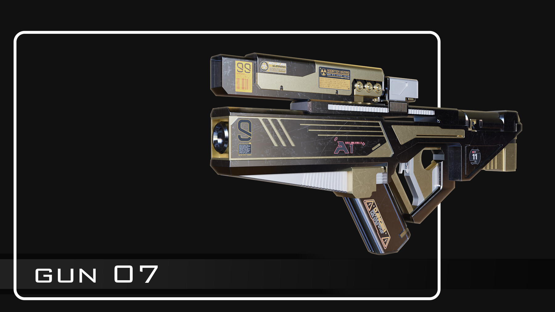 ArtStation - sci-fi guns kitbash (weapons) vol 02 | Game Assets