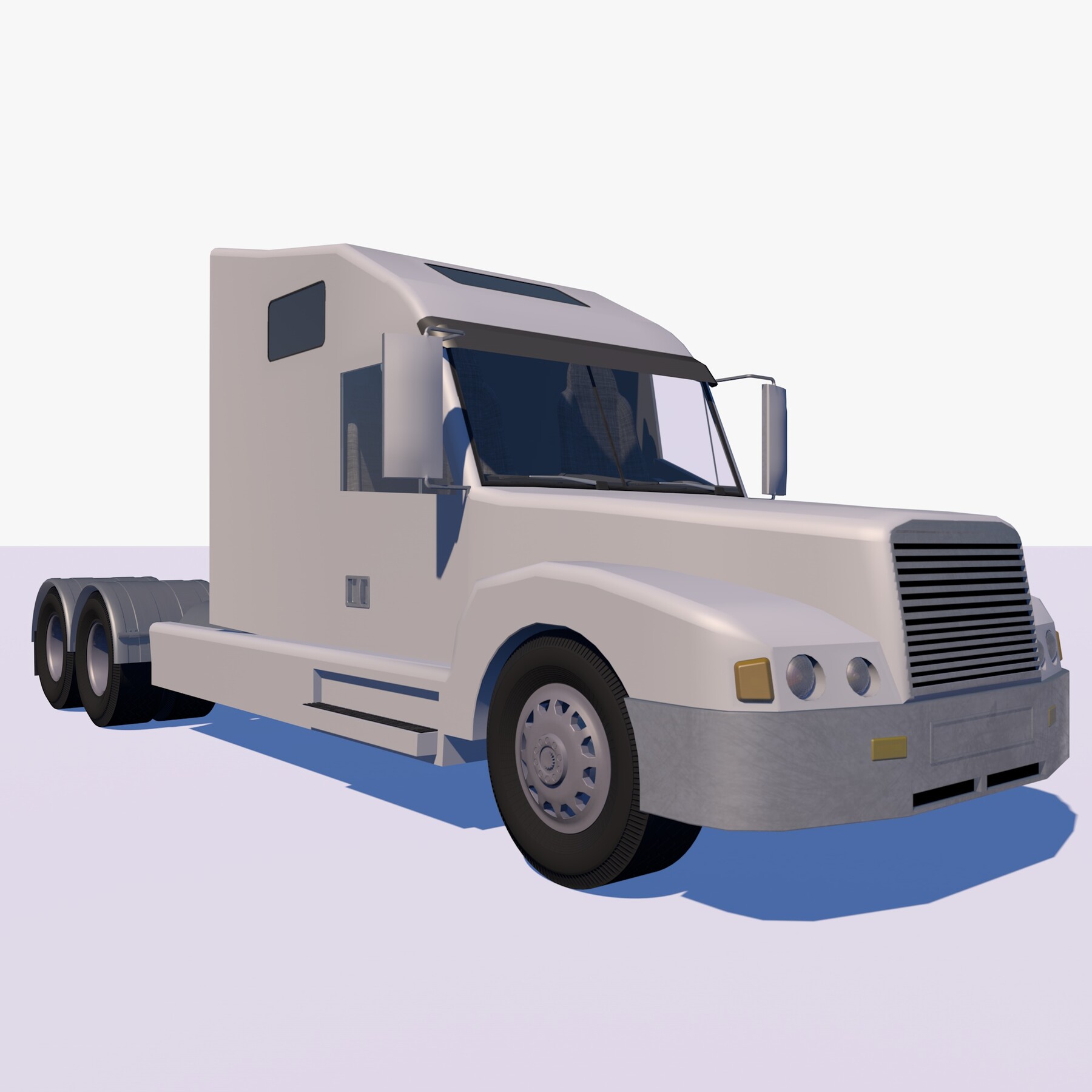 ArtStation - Freightliner Century | Game Assets