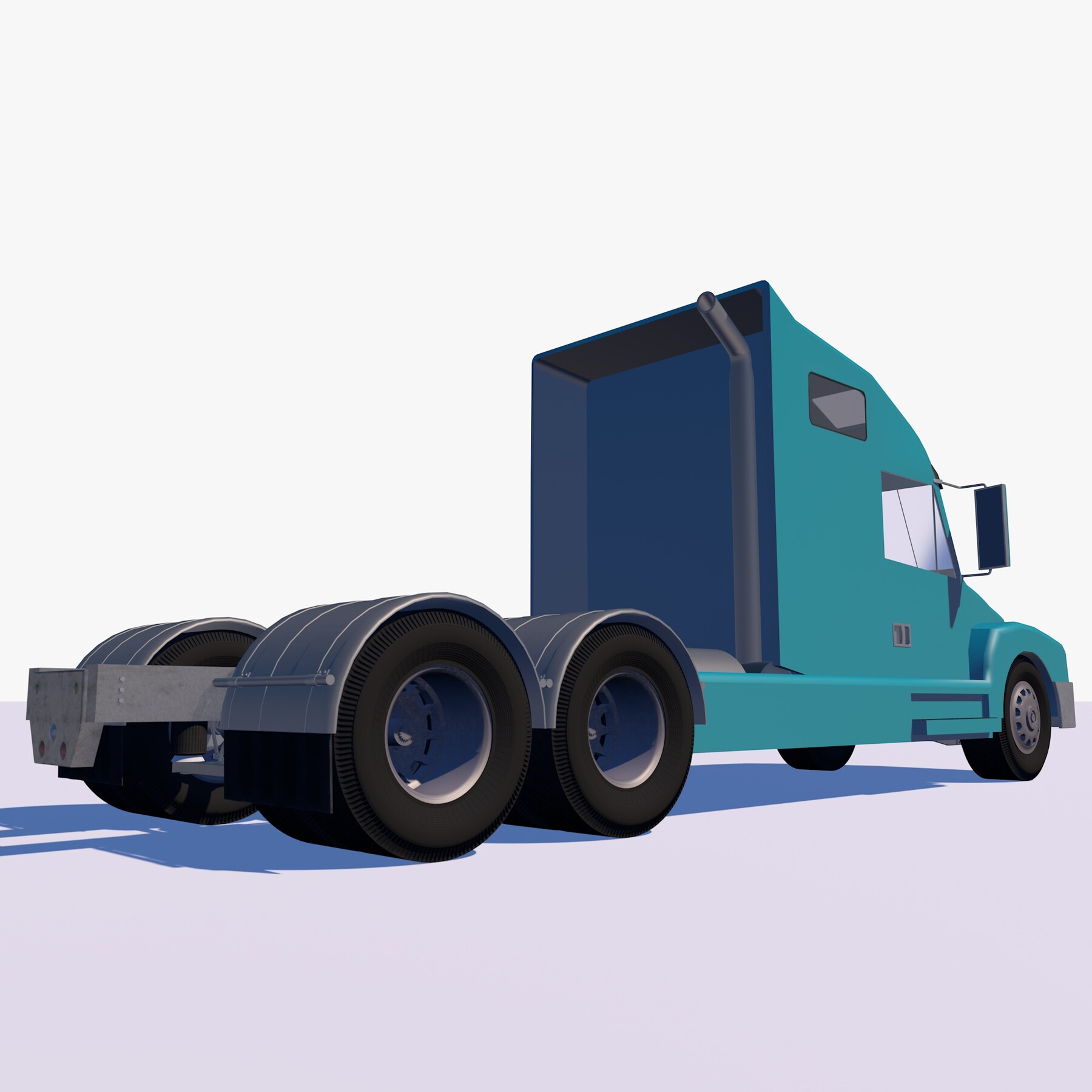 ArtStation - Freightliner Century | Game Assets