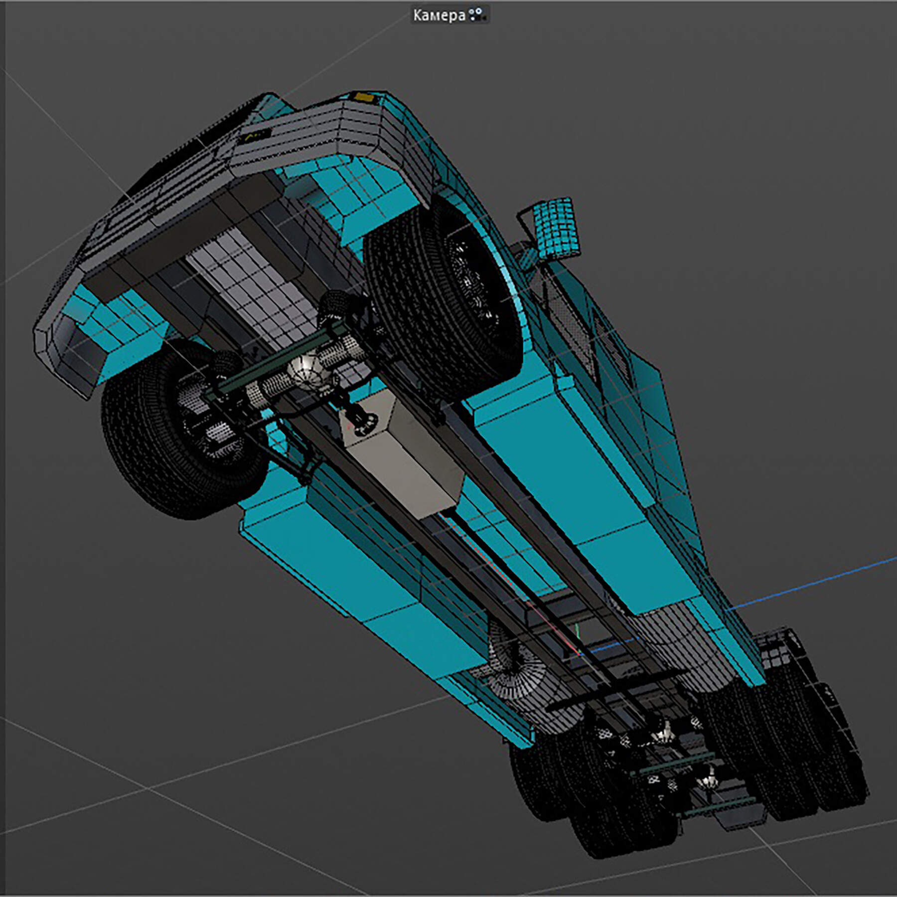ArtStation - Freightliner Century | Game Assets