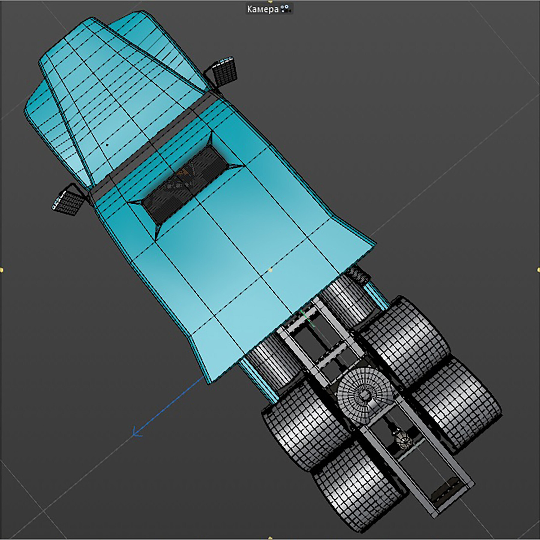 ArtStation - Freightliner Century | Game Assets