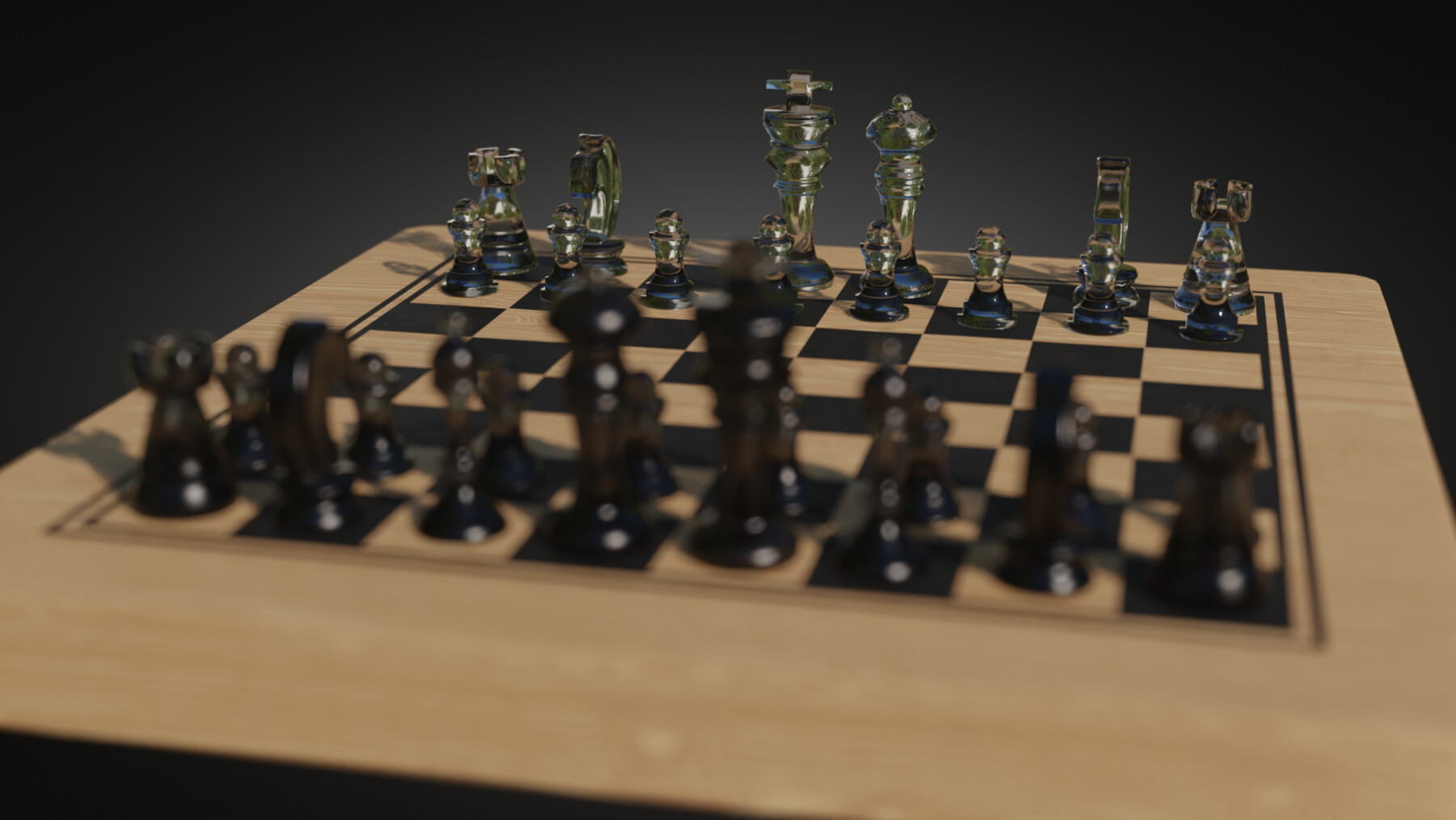 ArtStation - Glass Chess | Resources