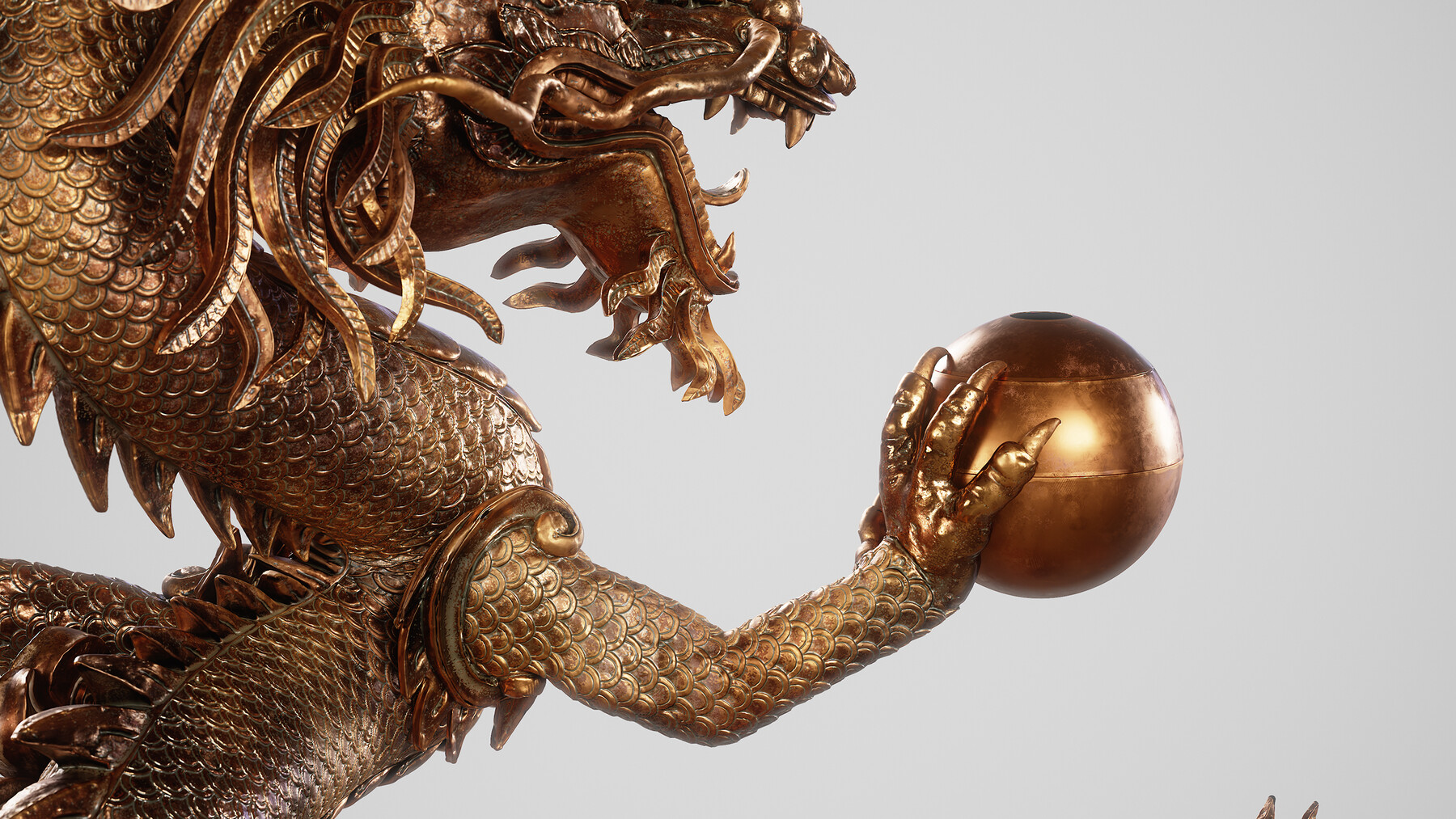 ArtStation - Japanese Dragon | Game Assets