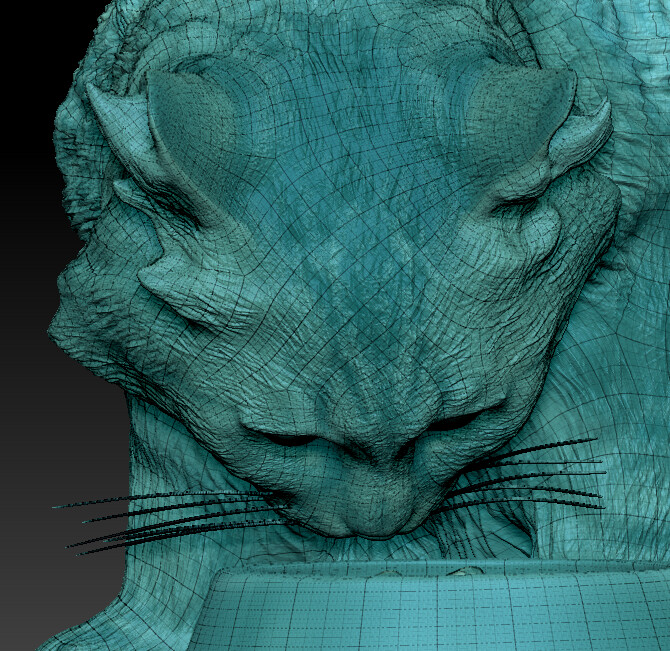 ArtStation - Fluffy cat 22 | Game Assets