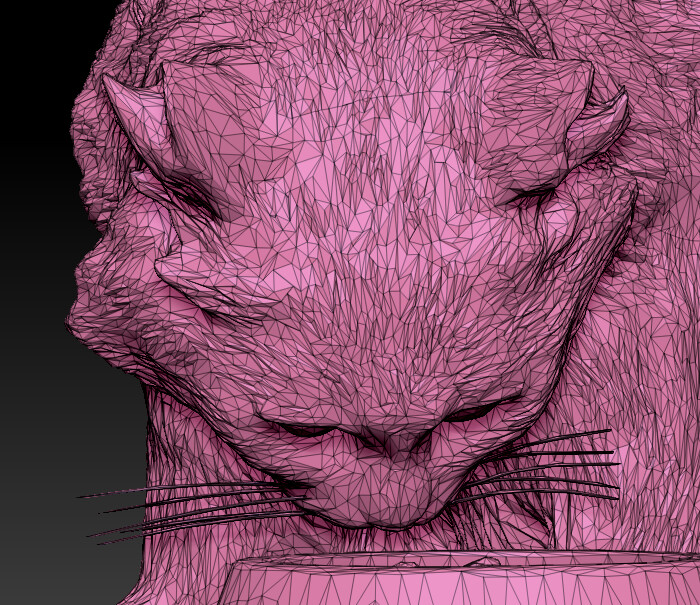 ArtStation - Fluffy cat 22 | Game Assets