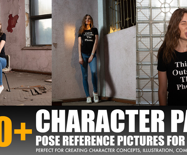 ArtStation - Photo/Textures Reference Pack: 150+ Character Pose ...