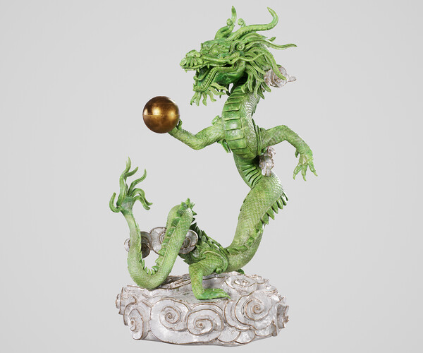 ArtStation - Japanese Dragon | Game Assets