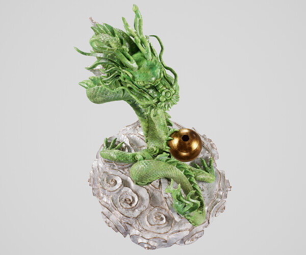 ArtStation - Japanese Dragon | Game Assets