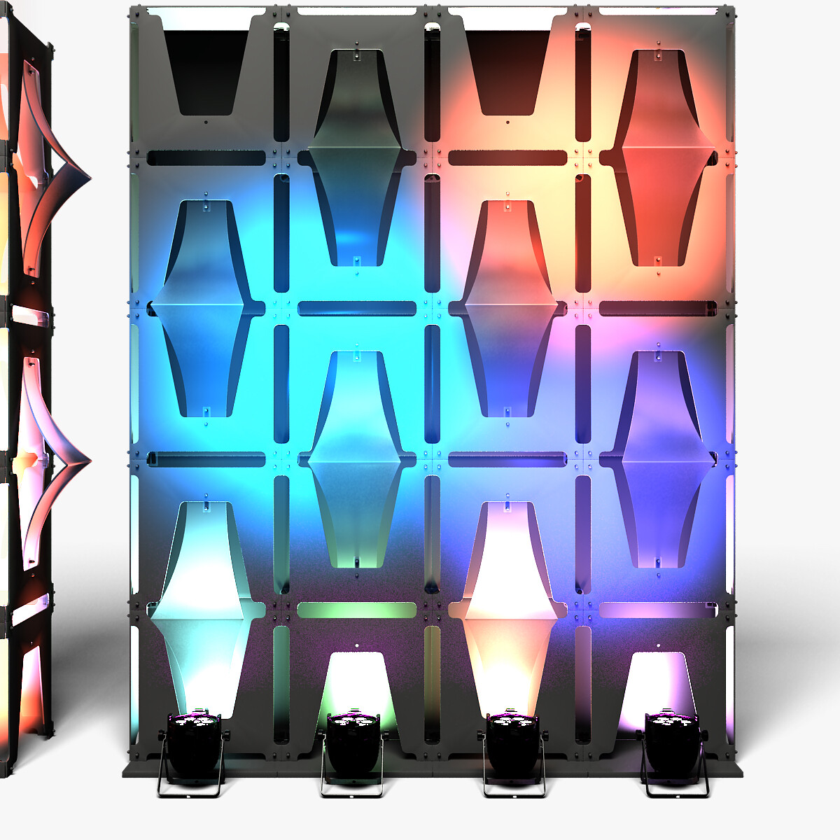 ArtStation - Stage Decor 31 - Modular Wall Column | Resources