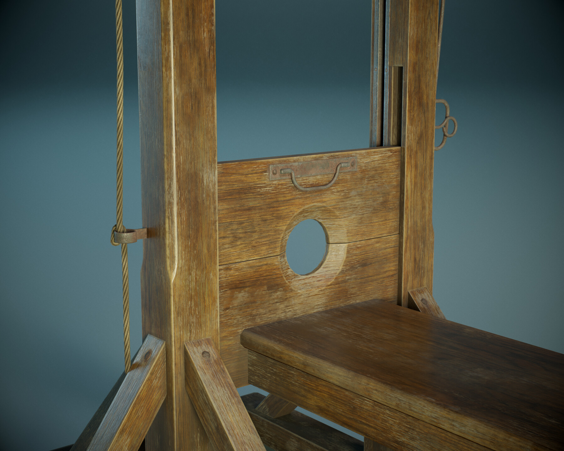 ArtStation - Guillotine PBR | Game Assets