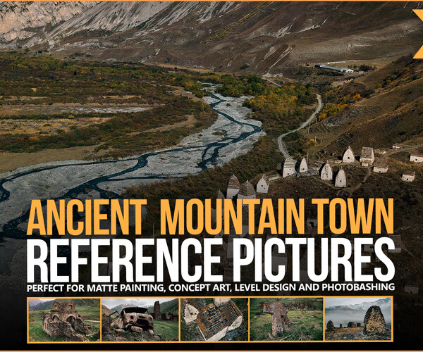 ArtStation - 450+ Ancient Mountain Town Reference Pictures | Resources
