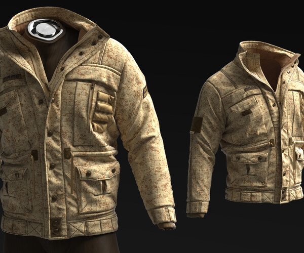 ArtStation - TACTICAL JACKET | Resources