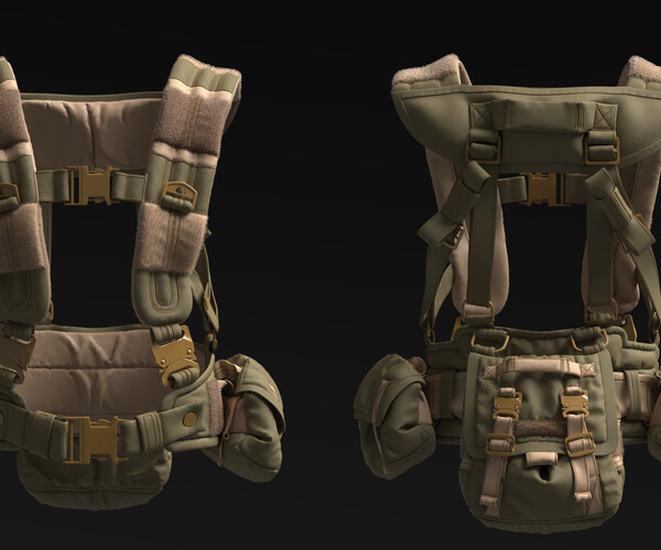 ArtStation - TACTICAL VEST | Resources