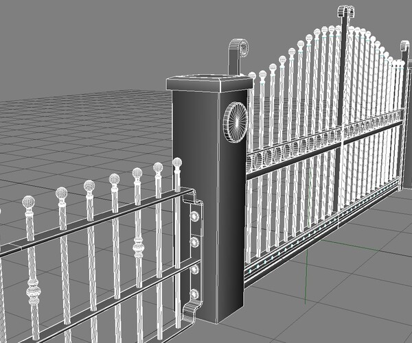 ArtStation - Electric Gates | Game Assets